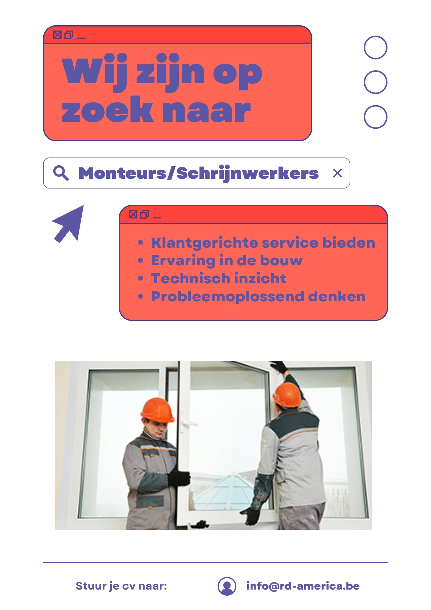 Vacatures - R&D America